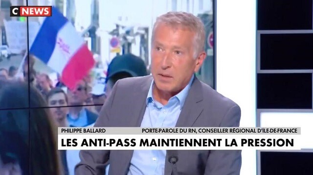 Philippe Ballard sur le pass sanitaire: «On a un pays en tension et la ...