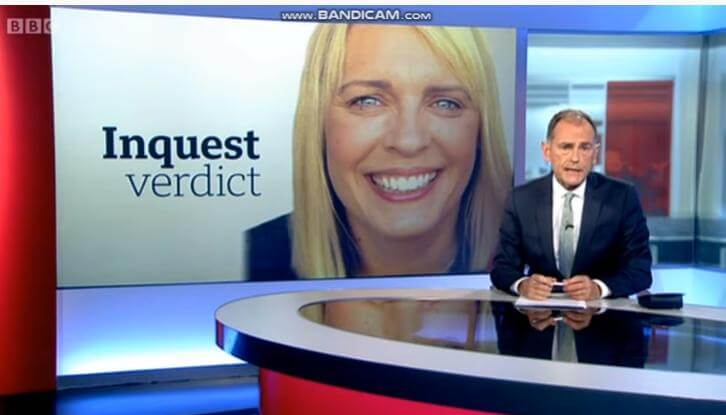La journaliste Britannique Lisa Shaw, 44 ans, présentatrice sur la BBC ...