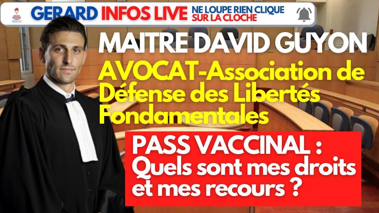 Maitre David Guyon: "En France, il n'y a pas de limite à la folie ...